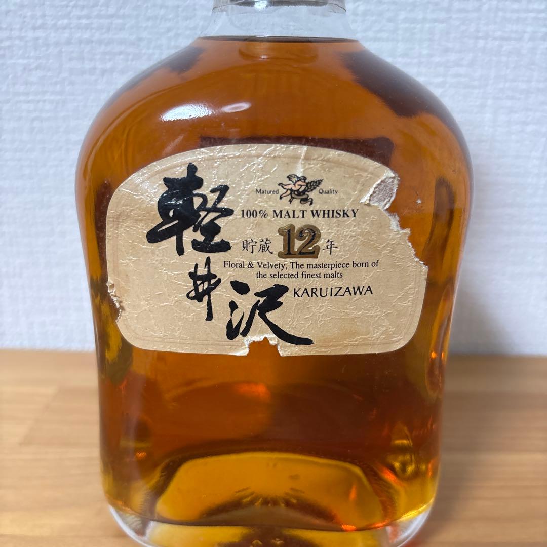 軽井沢12年　100％モルト　貯蔵12年　未開栓　訳あり