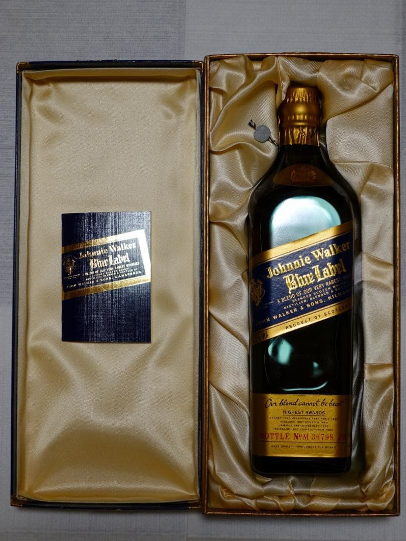【旧ボトル】Johnnie Walker Blue Label 750ml