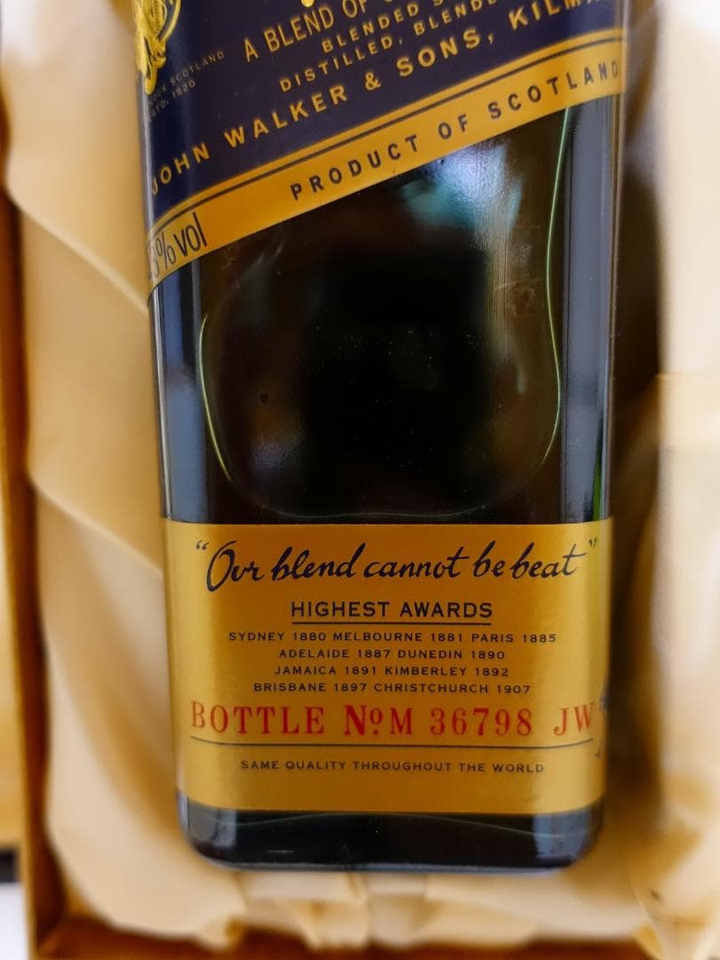 【旧ボトル】Johnnie Walker Blue Label 750ml