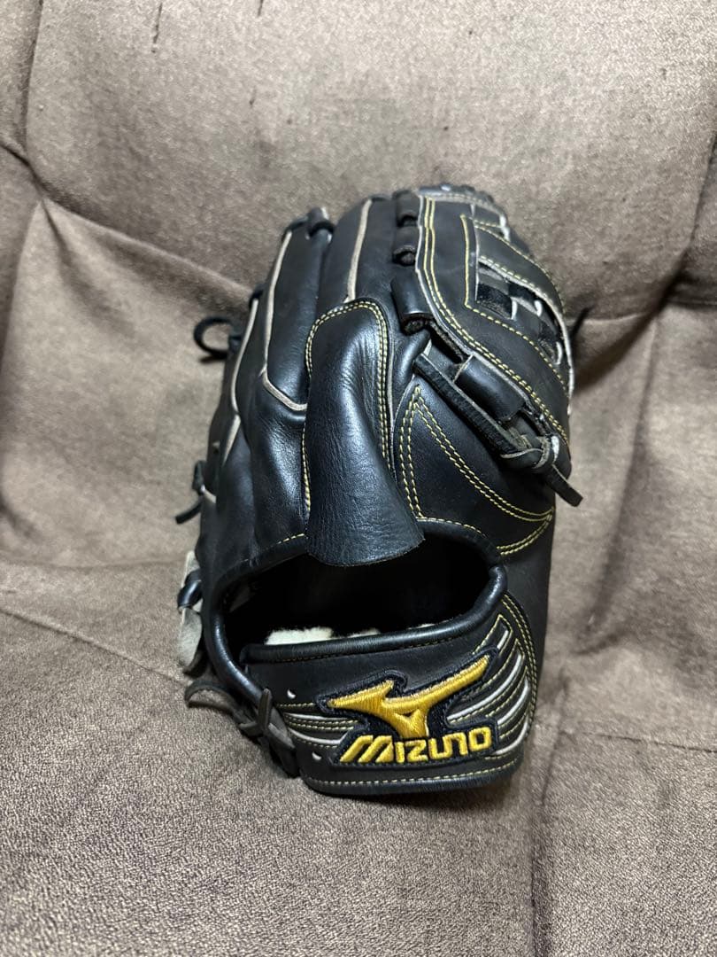 ミズノプロ Mizuno Pro 投手用 硬式グローブ 黒