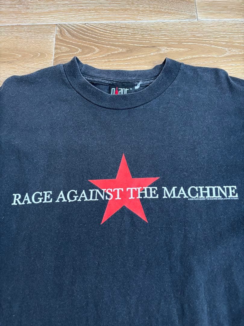 RAGE AGAINST THE MACHINE Tシャツ　Mサイズ