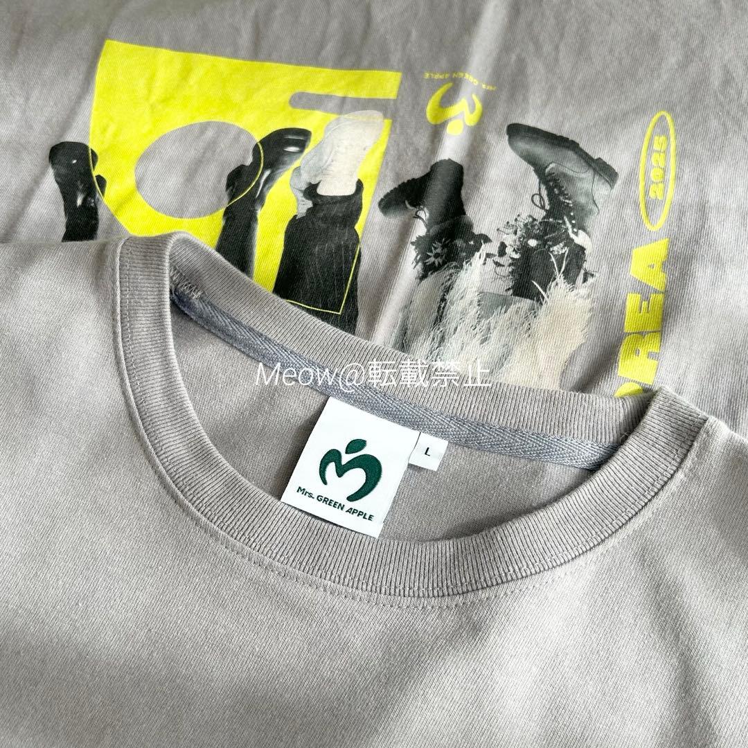 【Lサイズ】ミセスグリーンアップル 韓国 ソウルコン Tシャツ