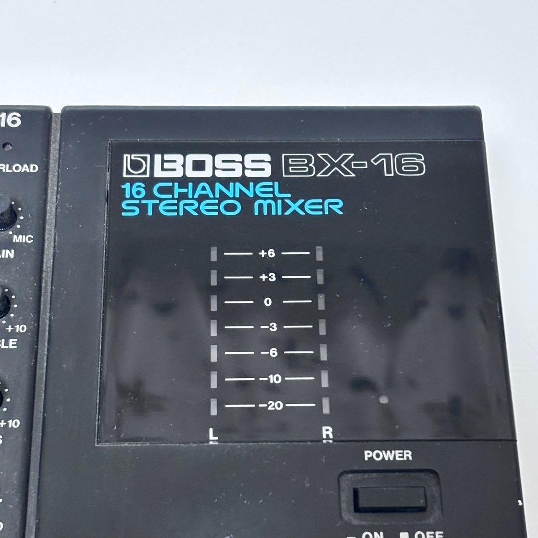 BOSS BX-16 16CHANNEL STEREO MIXER ジャンク