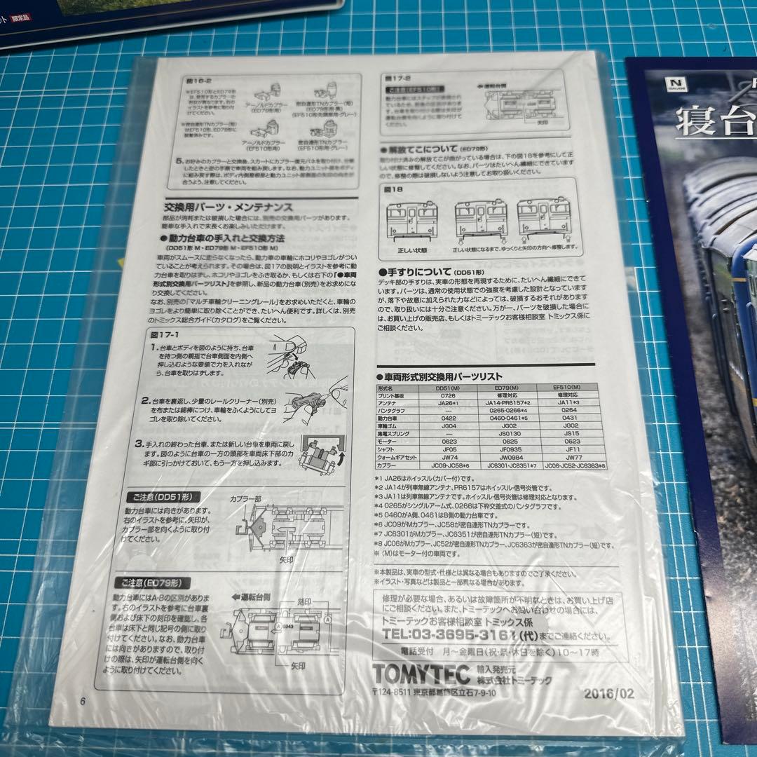 TOMIX JR24系「さよなら北斗星」セット限定品