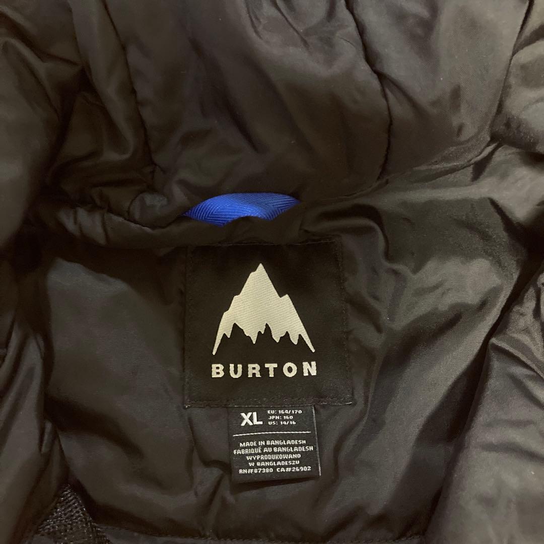 BURTON キッズスノーボードジャケット XL 赤黒
