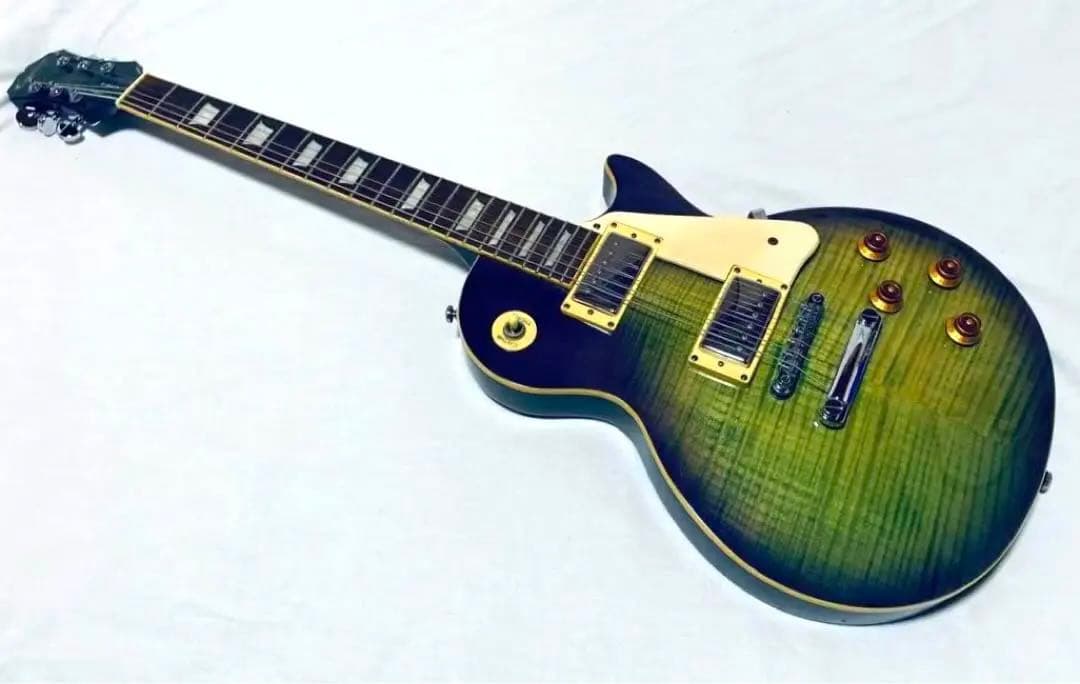 超美品 Epiphone Les Paul Standard グリーン 激レア品