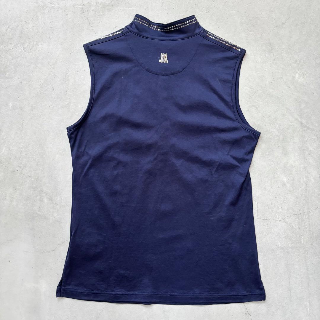 LANVIN SPORT ランバンスポール ノースリーブシャツ スパンコール40