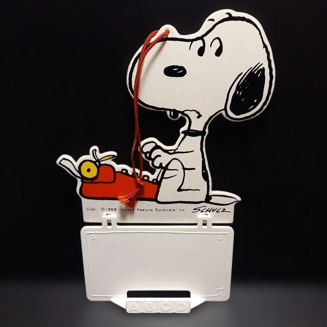 昭和レトロ サンリオ スヌーピー伝言板(壁掛け)