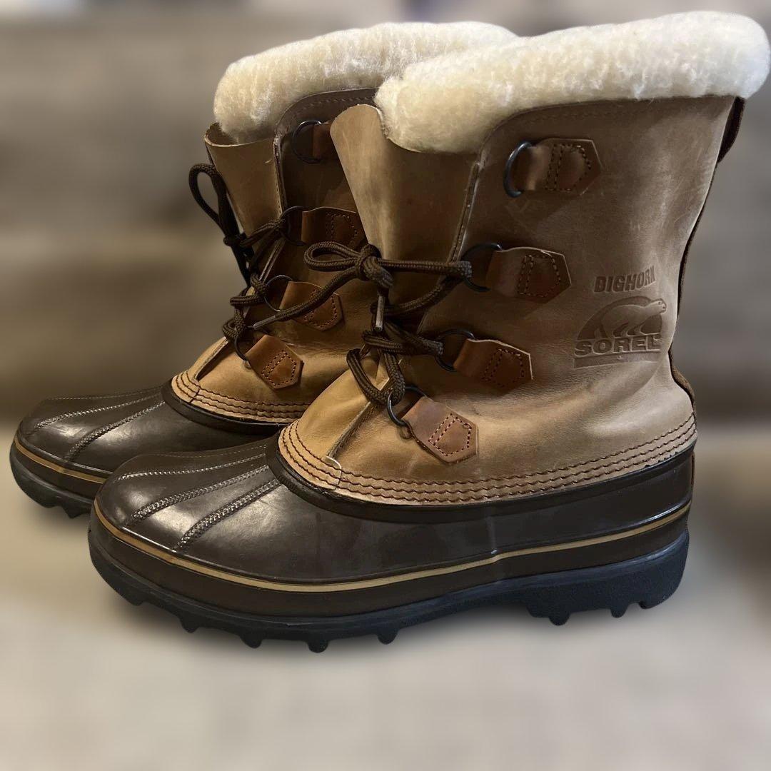 美品　SOREL BIGHORN ソレル　スノーブーツ　スノー　ブーツ　登山