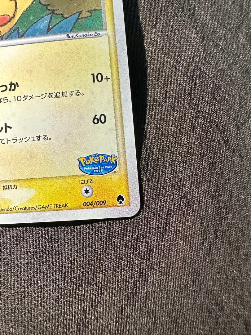 良品　ポケパークのピカチュウ ポケパークプレミアムファイル 004/009