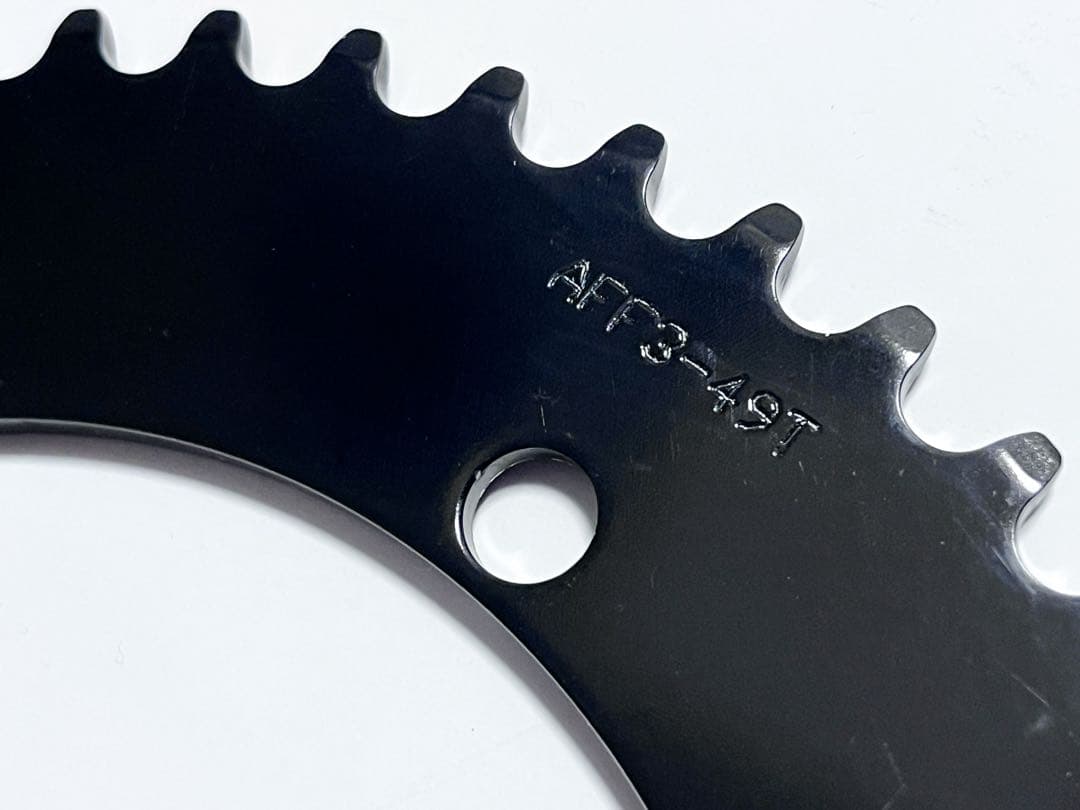 ★極美品 Affinity pro chainring 49t PCD144黒★