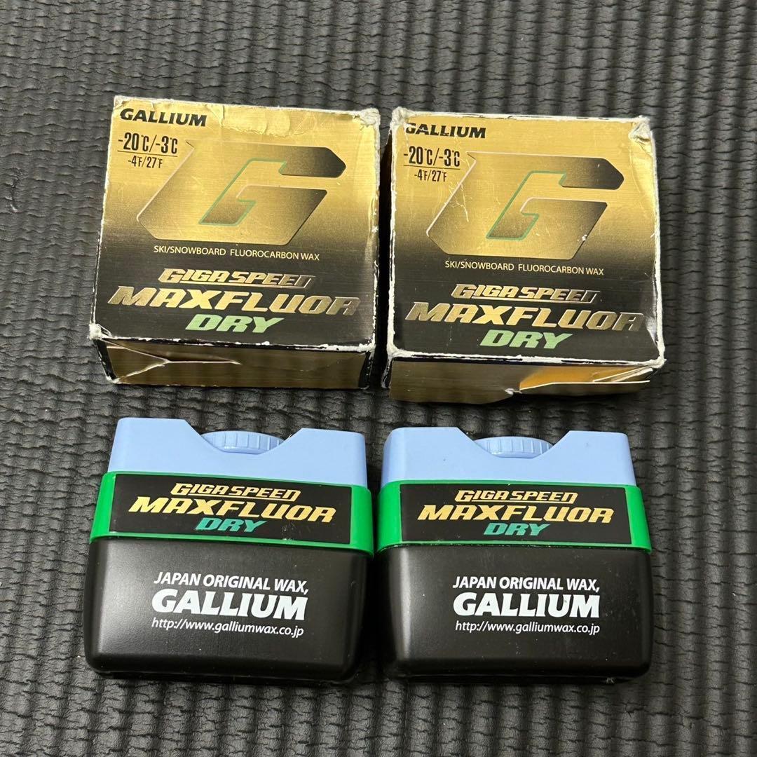 GALLIUM GIGA SPEED MAXFLUOR DRY スキーワックス