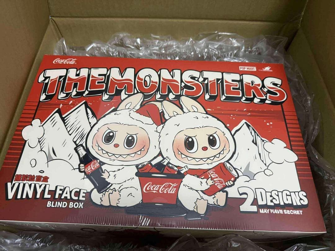 新品未開封 THE MONSTERS コカ・コーラシリーズ ぬいぐるみペンダント