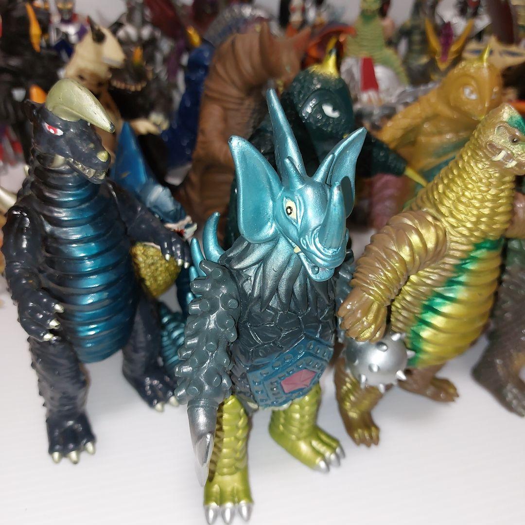 ウルトラマン　怪獣シリーズ　旧ウルトラ怪獣　まとめ売り43体！　　当時物ソフビ