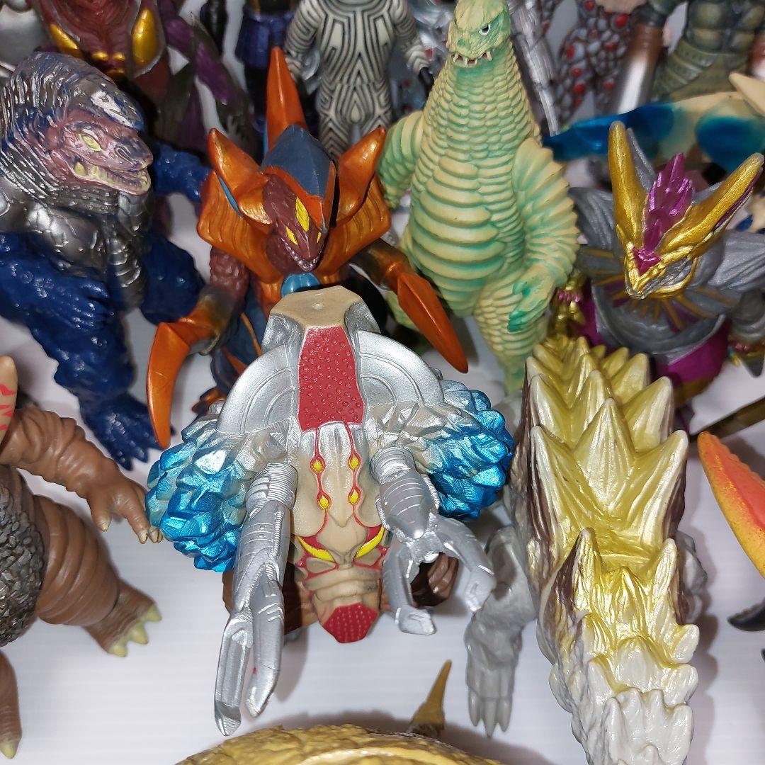 ウルトラマン　怪獣シリーズ　旧ウルトラ怪獣　まとめ売り43体！　　当時物ソフビ