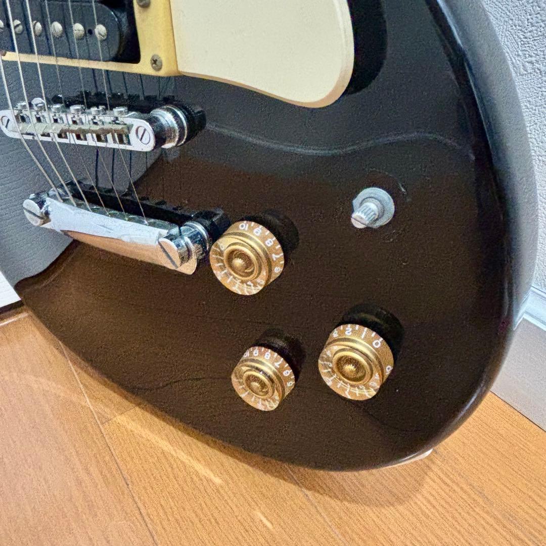Epiphone エピフォン レスポール100 黒　送料無料