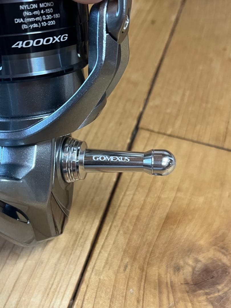 SHIMANO 21NASCI4000XG(新品) +ゴメクサス リールスタンド