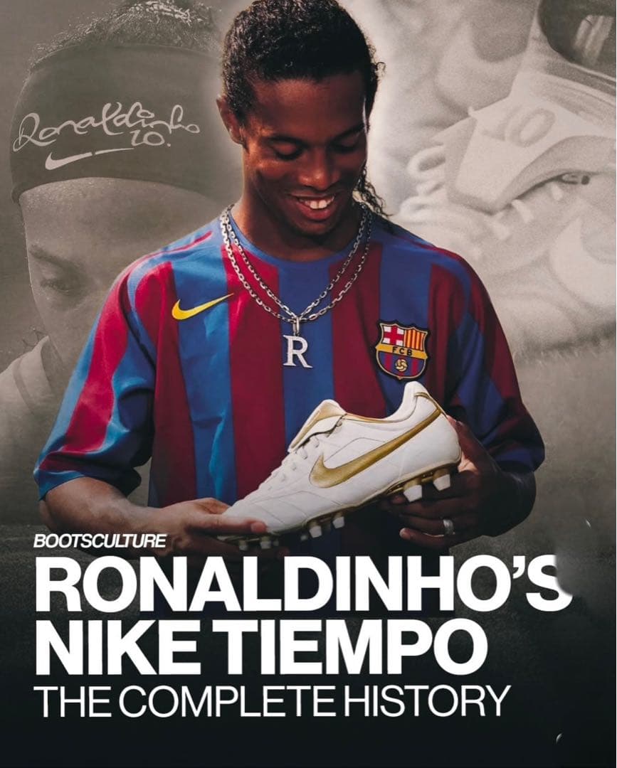 Ronaldinho × Nike Tiempo Legend FG Touch