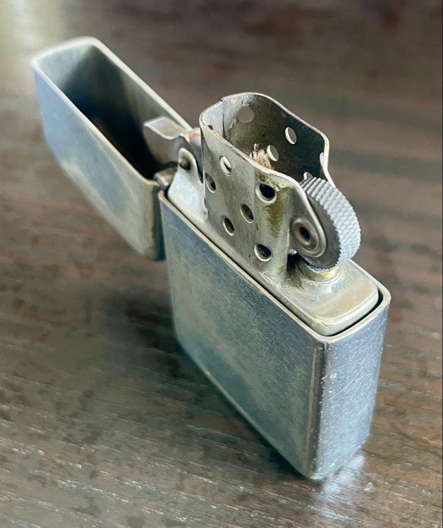 ZIPPO 1948年 3バレル ニッケル製 オイルライター