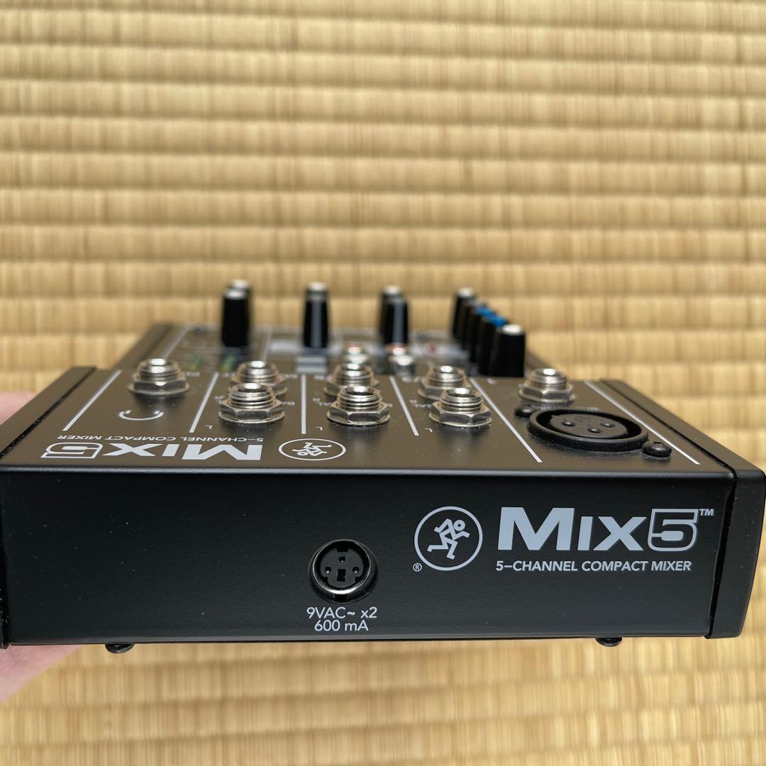 【美品・豪華おまけ付】MACKIE MIX5 コンパクトアナログミキサー セット