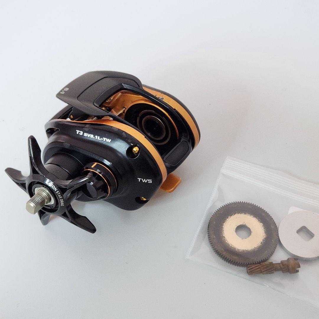 DAIWA T3 SV 8.1Ｌ-TW 極美品 スペアパーツ付