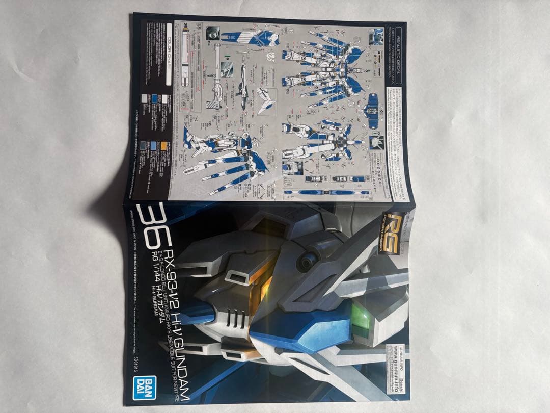 ロボット BANDAI RX-93-V2 Hi-V Gundam RG