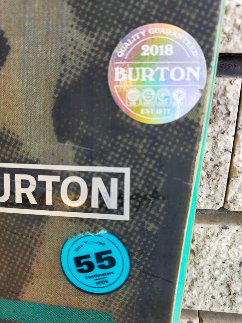 BURTONスノーボードDESCENDANT2018年 155センチ ワイド