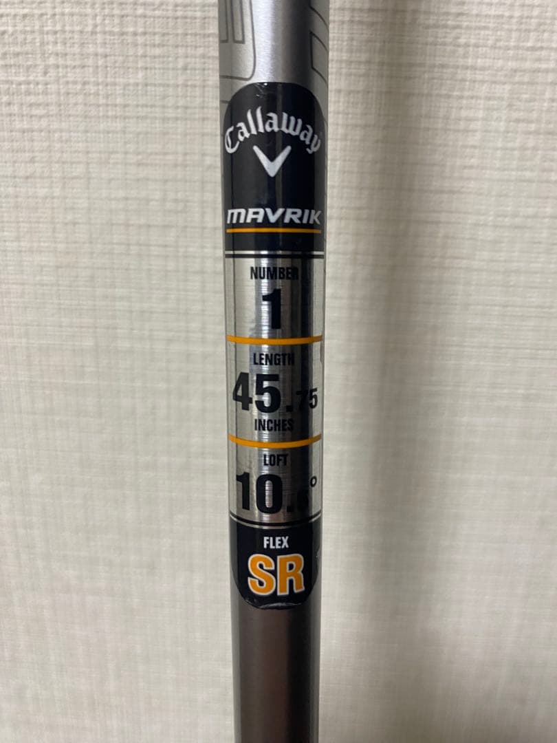 Callaway MAVRIK 1番ドライバー ロフト10.5°