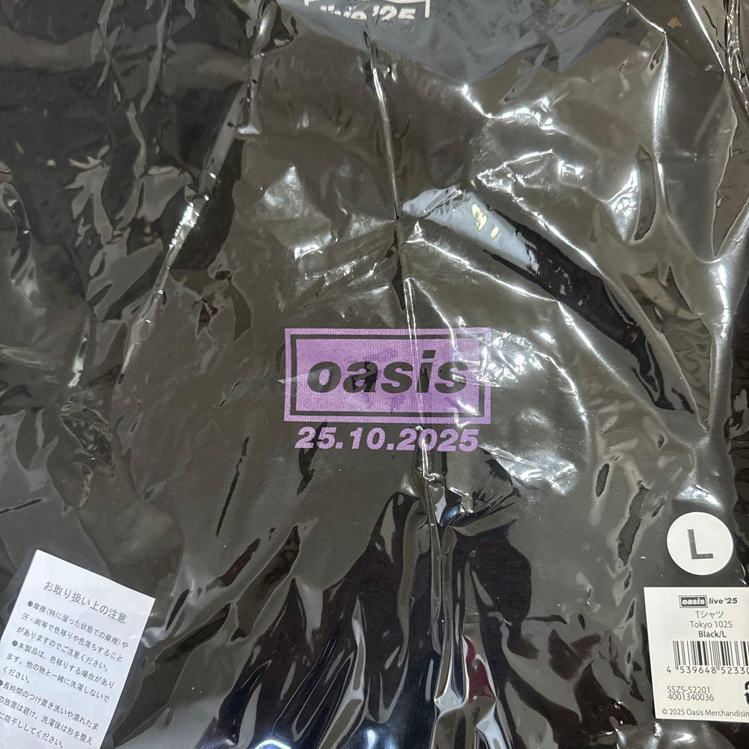 oasis tシャツ live 25 TOKYO 2種サイズL