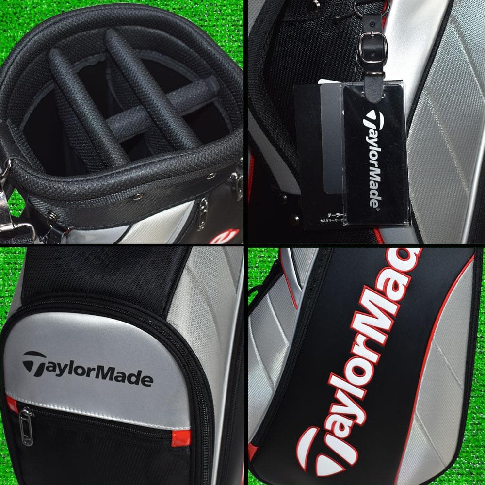 TaylorMade テーラーメイド ゴルフ キャディバッグ【ブラック】新品！