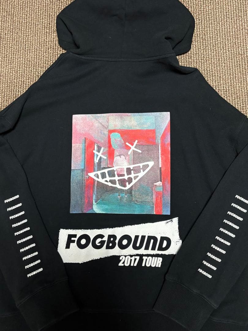 米津玄師　FOGBOUND 2017 TOUR フード付きスウェット