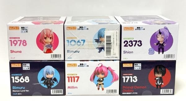 転生したらスライムだった件　ねんどろいど全6種 新品未開封品