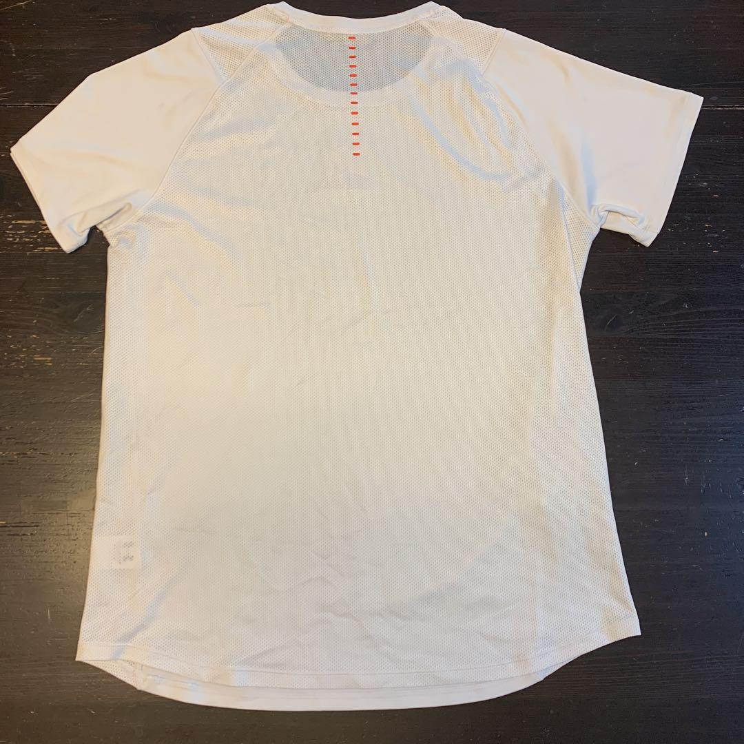 UA法政大学“ORANGE“ベンチレーショントレーニングシャツ ホワイト2XL