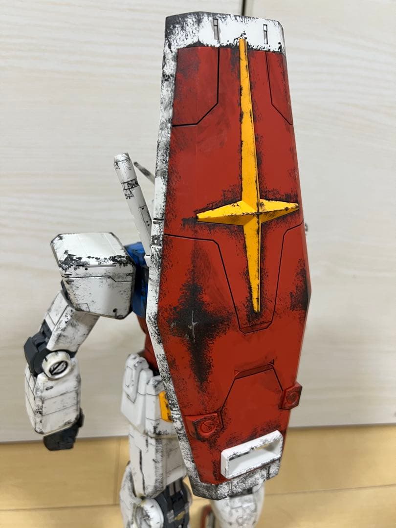 【ウェザリング塗装・完成品】1/48 メガサイズモデル RX-78-2ガンダム