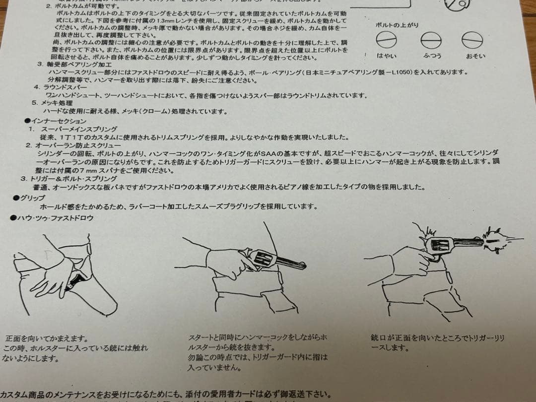 ハートフォード SAA.45 ピースメーカー FDCキット 限定生産 組立キット