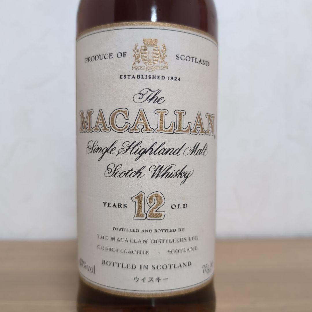 ☆*☆様 The Macallan 12年 シングルモルトウイスキー 750ml