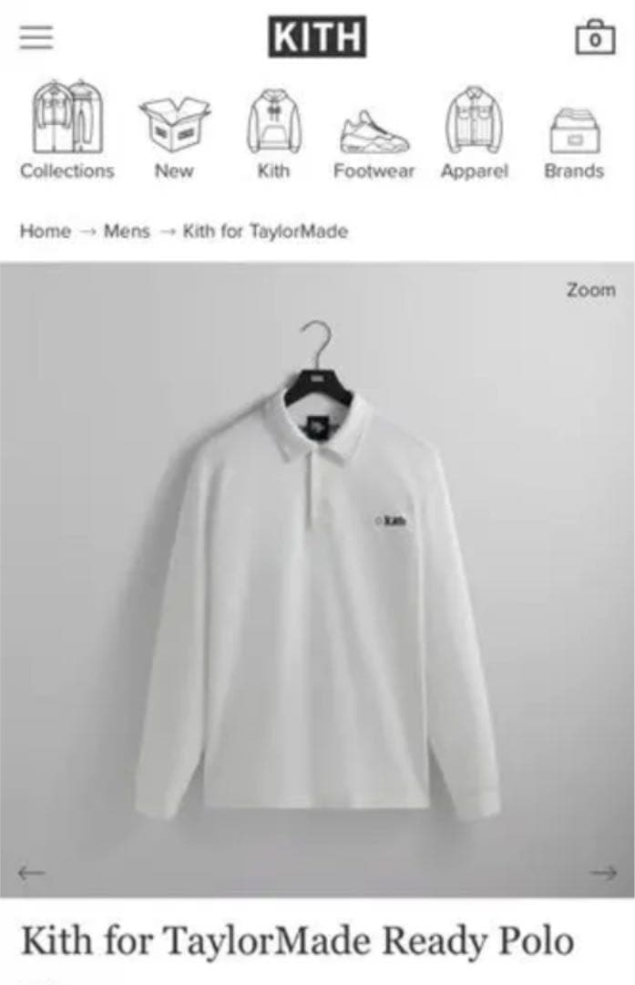 メンズウェア Kith for TaylorMade Ready Polo