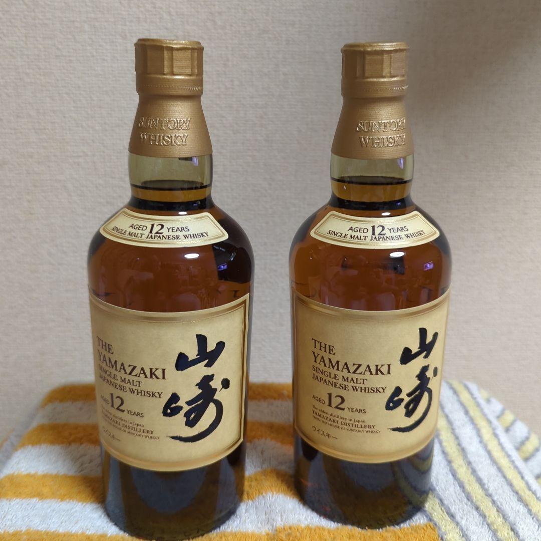 本日のみ山﨑12年700ml２本箱なし