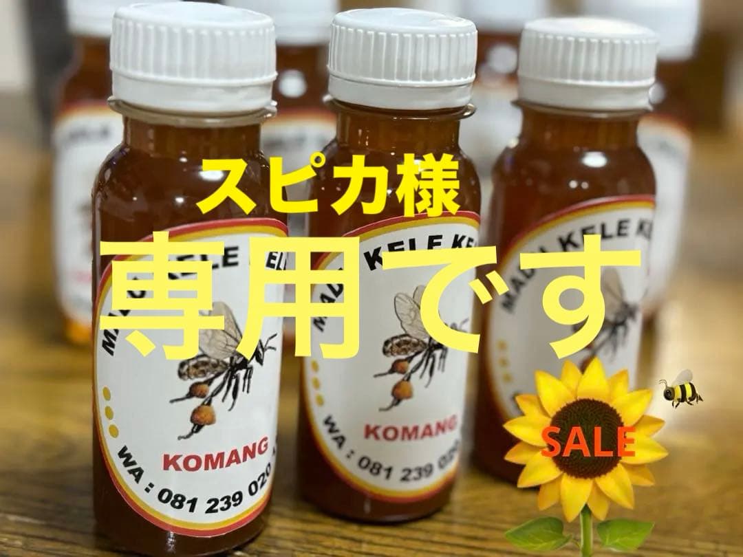 針なしミツバチの蜂蜜⭐️限定8本SALE、モリンガパウダー3袋⭐️歳末感謝、赤生姜