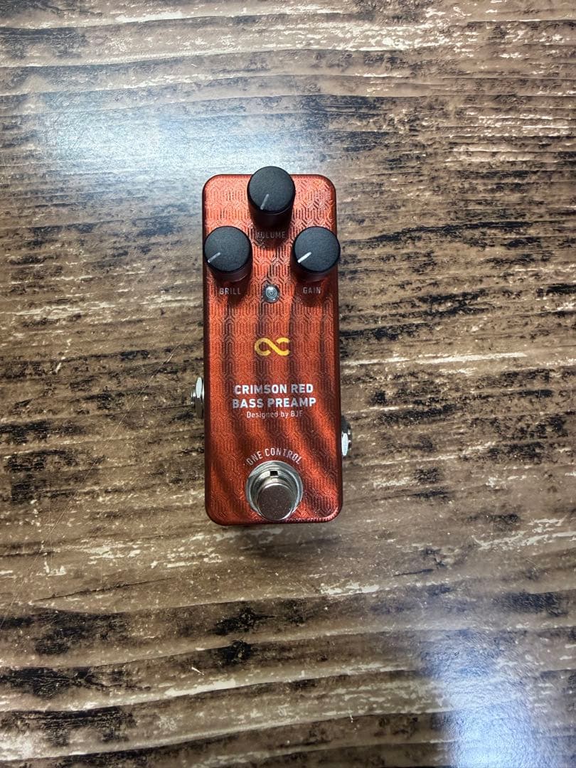 ベース ONE CONTROL CRIMSON RED BASS-PREAMP
