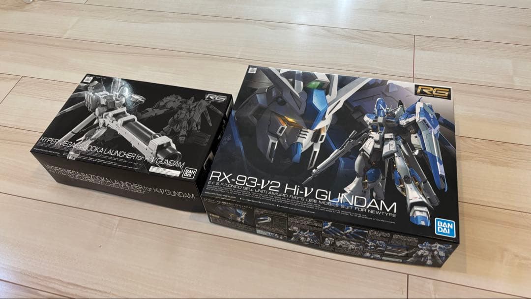【新品】RG RX-93 HI-νガンダム＋ハイパーメガバズーカランチャー