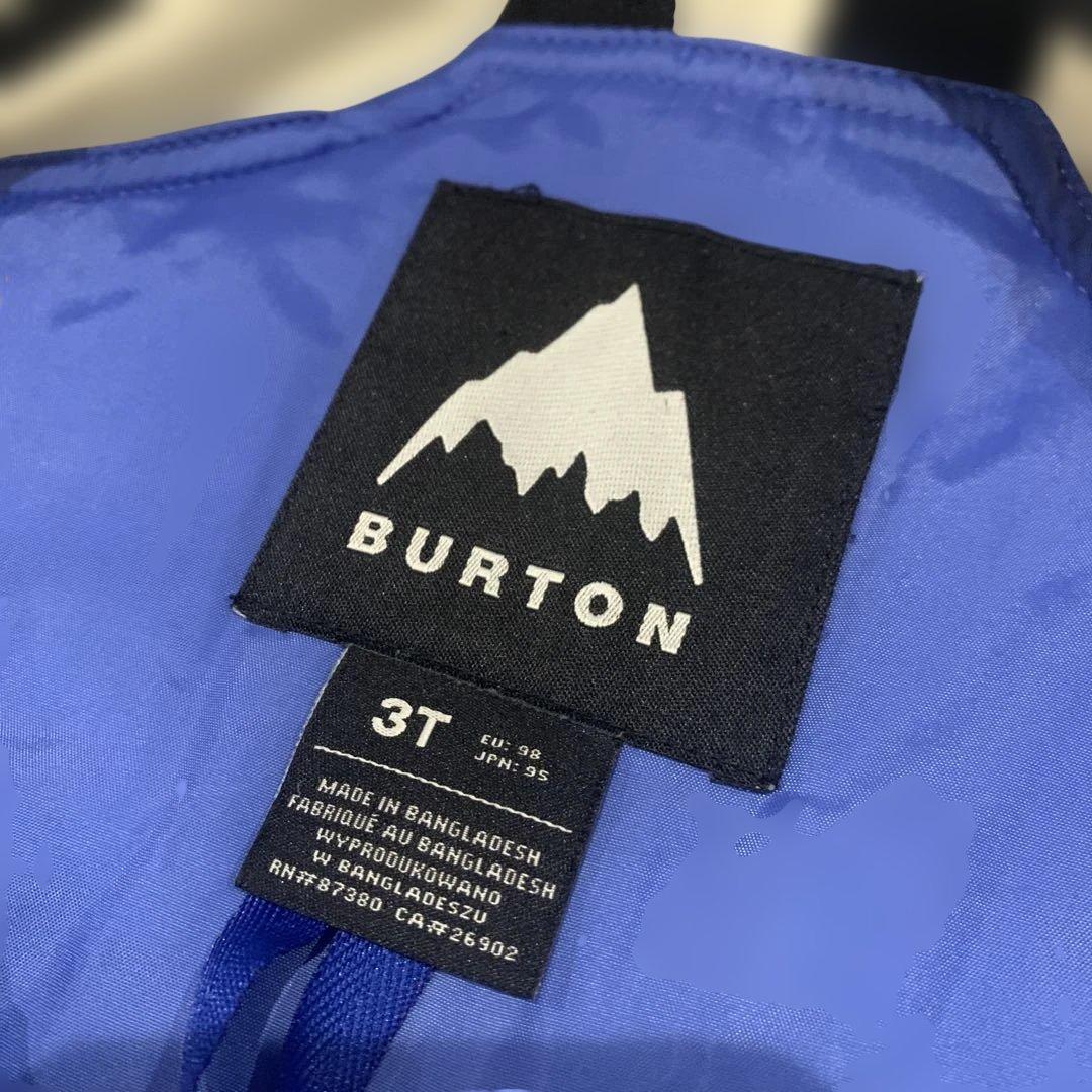 BURTON スノーボードウェアスキーウェアバートン　3T 4T 95 100