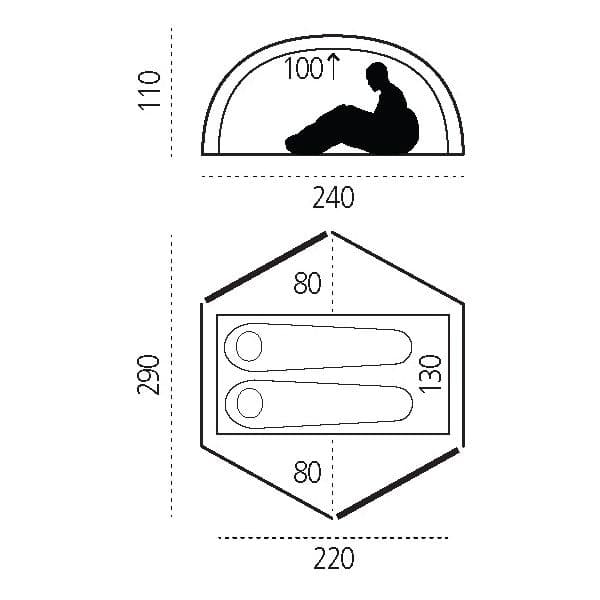 フェールラーベンアビスコドーム2 正規品 新品 未開封品