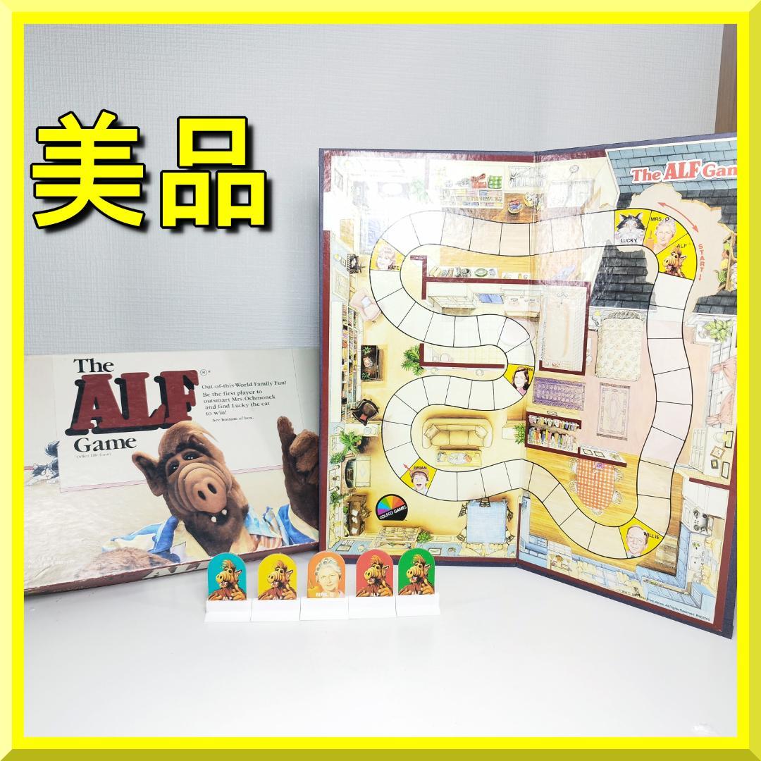 ALF アルフ ボードゲーム The ALF Game コレコ社 ビン h175