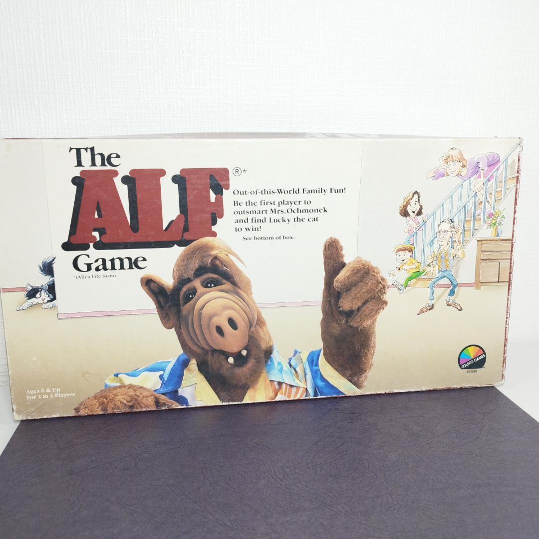 ALF アルフ ボードゲーム The ALF Game コレコ社 ビン h175