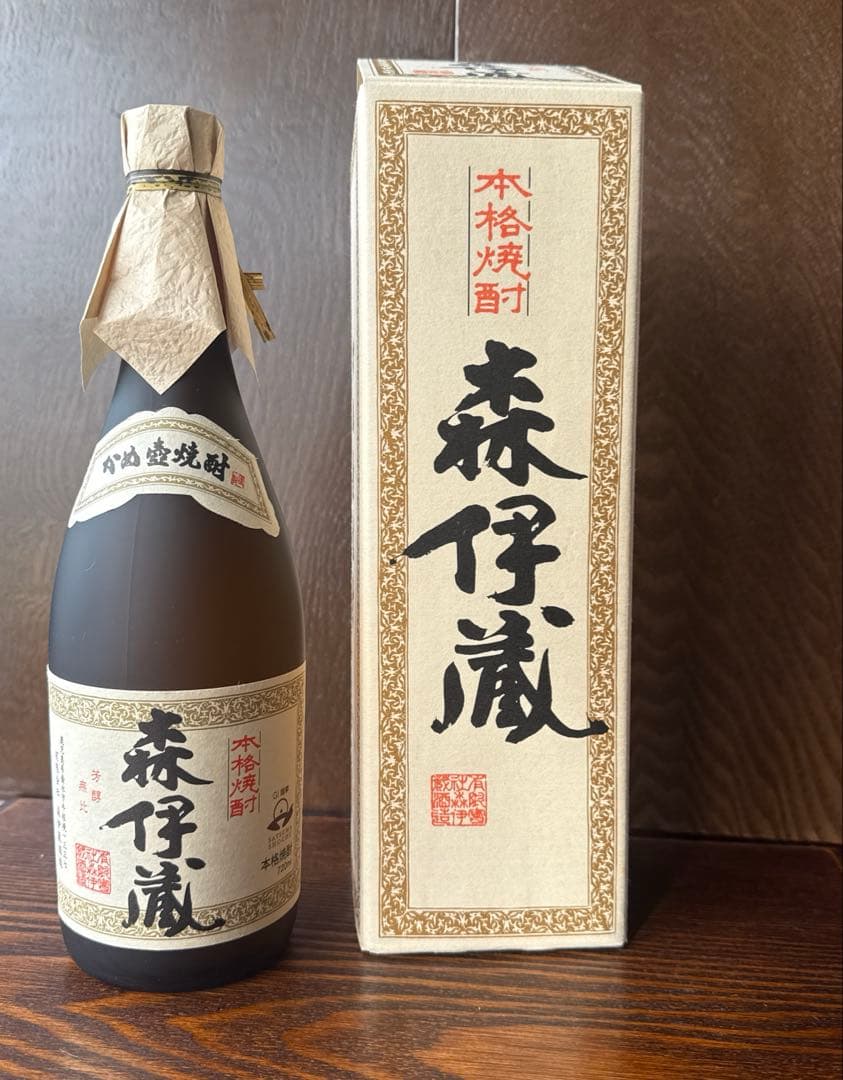 JAL国際線機内販売　森伊蔵 本格焼酎 720ml 専用箱付き