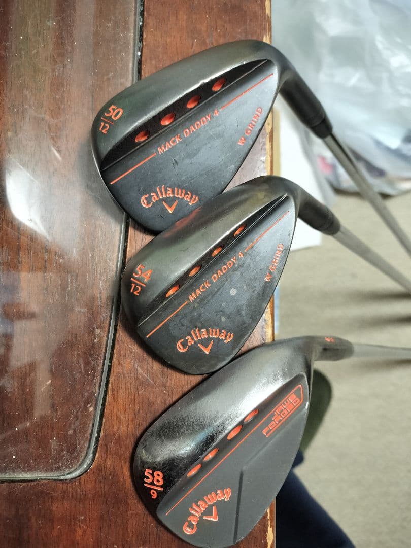 Callaway Mack Daddy 4 /JAWS ウェッジ 3本セット