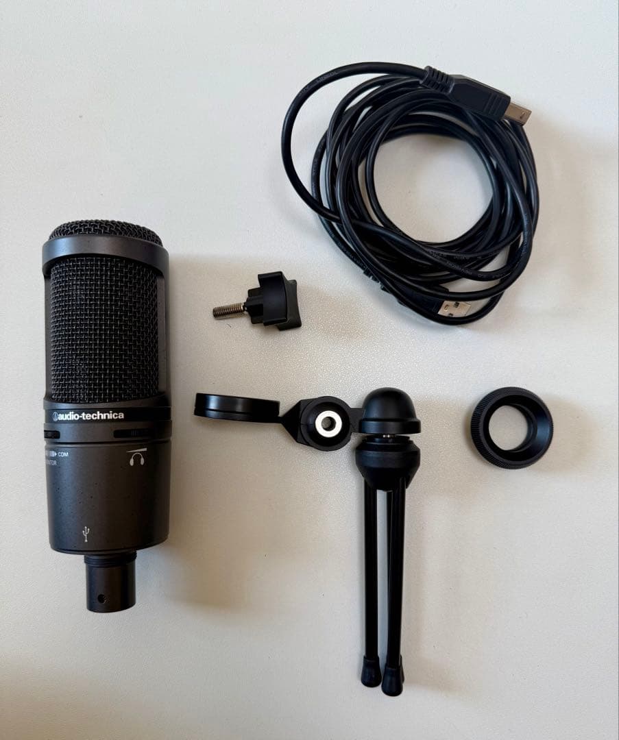 audio-technica AT2020USBコンデンサーマイク
