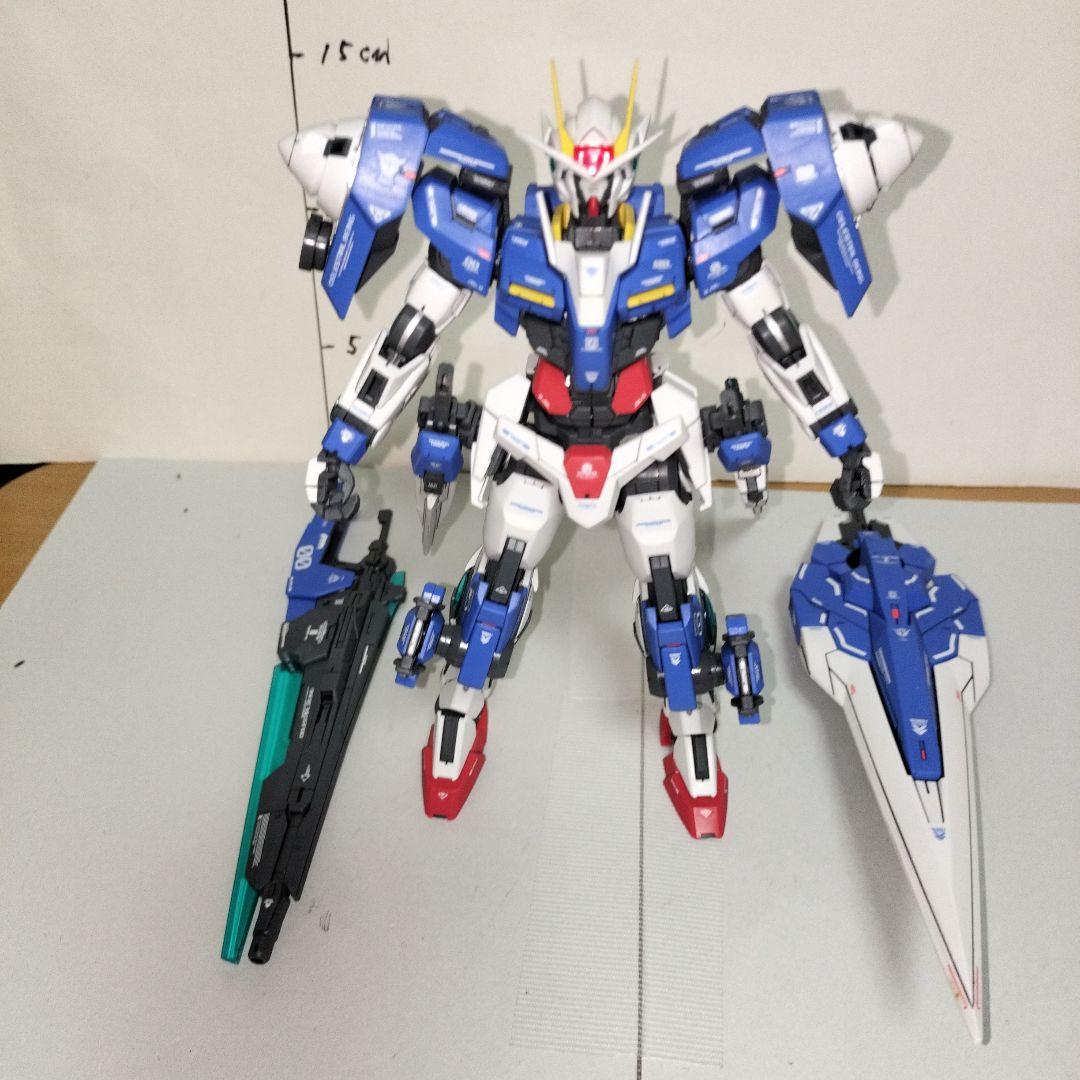 MG 1/100 ダブルオーガンダム セブンソードG 塗装完成品 ガンプラ