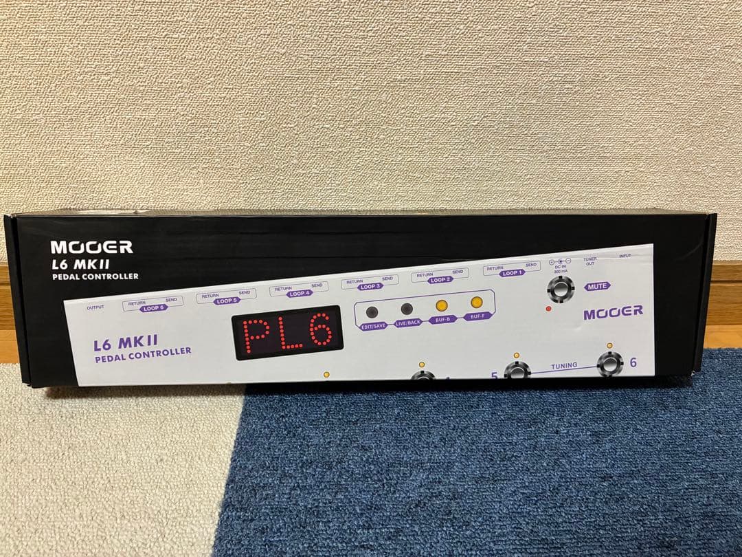 MOOER L6 MKII ペダルコントローラー　スイッチャー　中古品